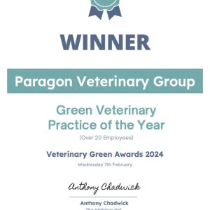 Sustainability | Paragon Vets