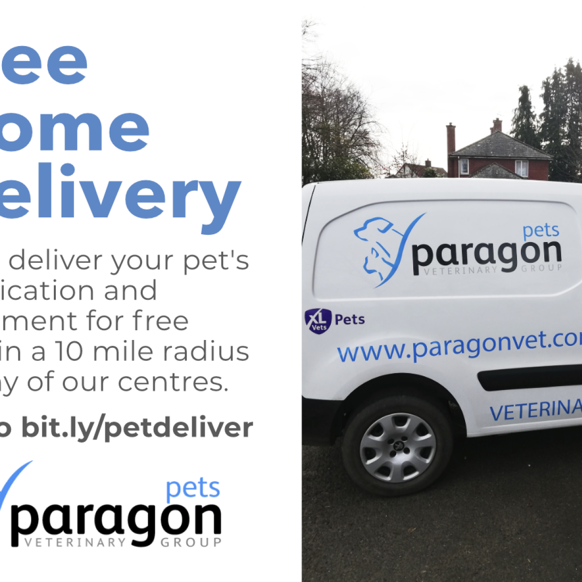Home Deliveries from Paragon | Paragon Vets